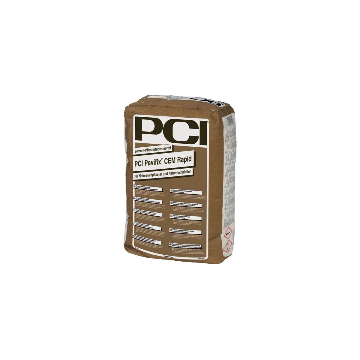 PCI Pavifix CEM Rapid 25kg Sack grau, 31,64