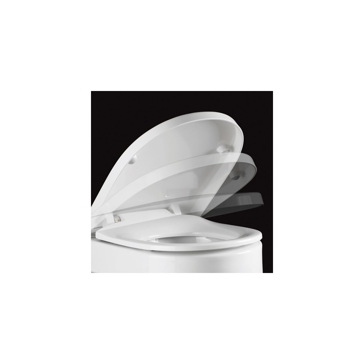Pressalit Delight mit Absenkautomatik WC-Sitz weiß 492000-D09999, 114,55