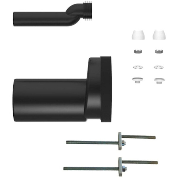 Sanit WC-Etagen-Anschlussgarnitur DN100 PP, 58.926.00..0000, 25,69